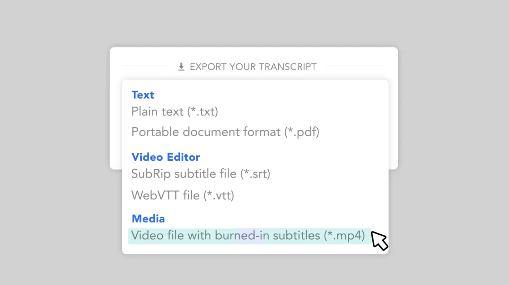 Automatically generate transcript, translation and subtitles | Taption